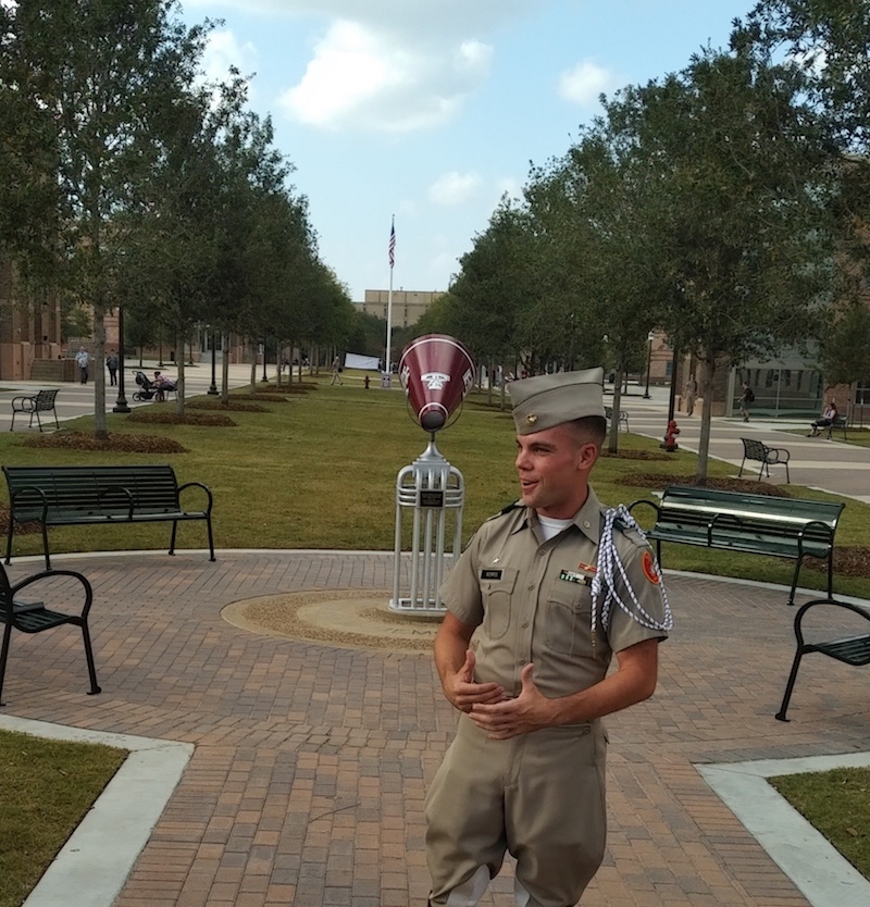Bugle Stand Plaza – Texas A&M University Class of 1969